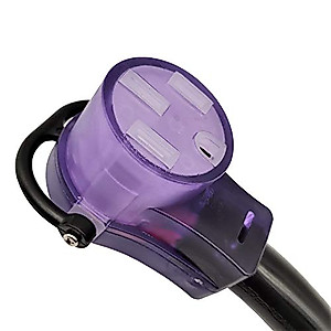 Parkworld 692231 RV/EV 50A Extension Cord, NEMA 14-50 Extension Cord, 14-50P to 14-50R (50FT)