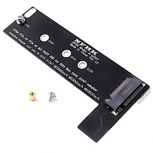 HUYUN M.2 NGFF M-Key NVME SSD Convertor Compatible for 2014 Mini A1347 MEGEN2 MEGEM2 MEGEQ2