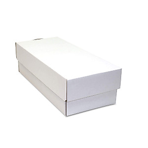 BCW Postcard Storage Box - 1 ct | Premium Quality Cardboard Box for Organizing Postcards, Toploaders, and Memorabilia | Photocard Storage Box Holds up to 700 Postcards and 150 Toploaders