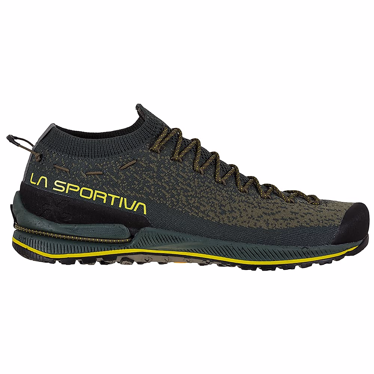 La Sportiva Mens TX2 EVO Approach/Hiking Shoes, Beetle/Citrus, 11.5