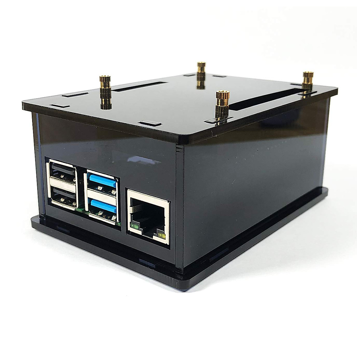Acrylic Case for InnoMaker AMP and AMP Pro Hat Module Works with Raspberry Pi 5 4 3B B+