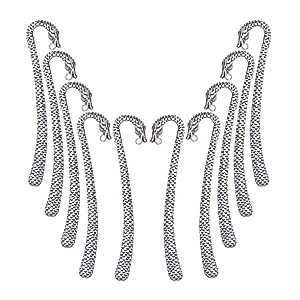 freneci 10x Metal Vintage Dragon Bookmarks with Hole Office Stationery Silver