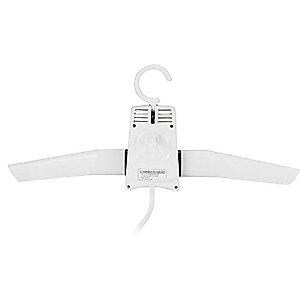 BHDD Electric Clothes Drying Hanger, Portable Foldable Dryer Rack Lightweight Garment Rack Suit Shoes Dryer Fast Drying Hangers, with Multi-Direction Air Outlet, for Household and Travel