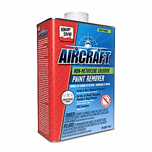 KLEAN-STRIP Aircraft Paint Remover, Professional Grade Paint Stripper for Cars & Metal Surfaces, VOC Compliant, 1 Quart