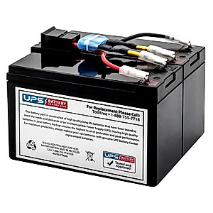 UPSBatteryCenter Compatible Replacement for APC SMT750 Battery Pack
