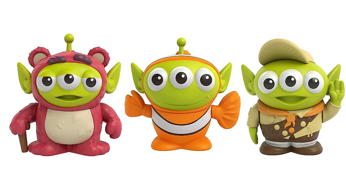 Mattel Pixar Alien Remix 3-Pack Figures | Unique Toy Story & Nemo ...