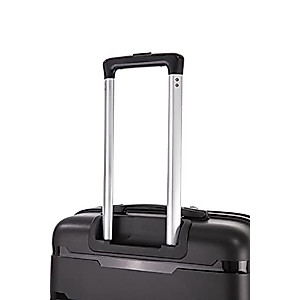 Rockland Pasadena Hardside Spinner Wheel Luggage, Black, 19", 23", 27"