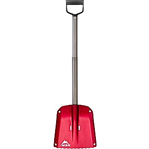 MSR Operator D-Handle Snow Shovel Red