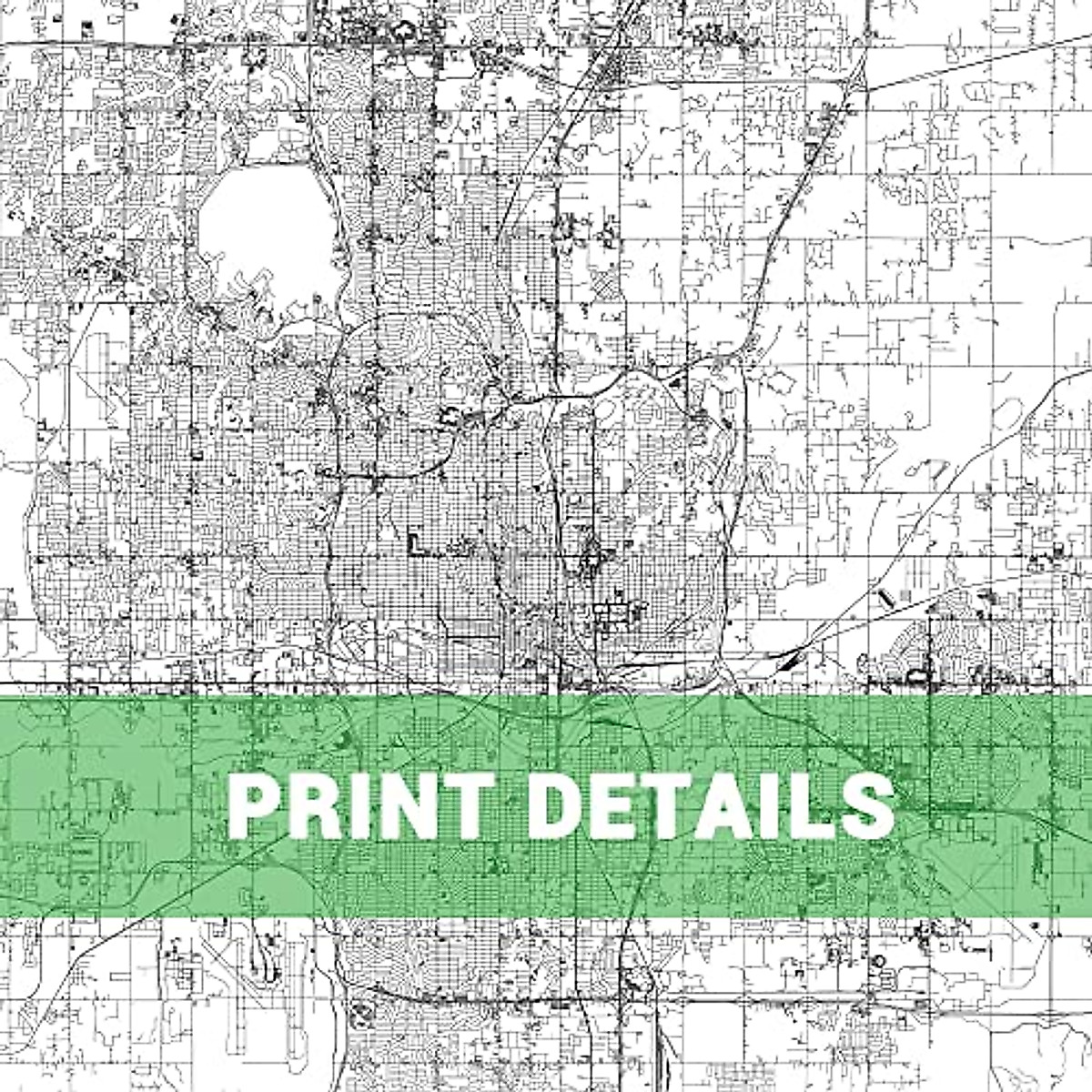 Dear Mapper Oklahoma City United States View Abstract Road Modern Map Art Minimalist Painting Black and White Canvas Line Art Print Poster Art Line Paintings (Set of 3 Unframed) (16x24inch)