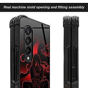 YiXinBB Compatible with Samsung Galaxy Z Fold 3 Case,Anime Fan Gift 0A34 Luxury Pattern Design Hard PC Scratch-Proof Soft TPU Shockproof Anti-Fall Protective Case for Samsung Galaxy z fold 3 5G
