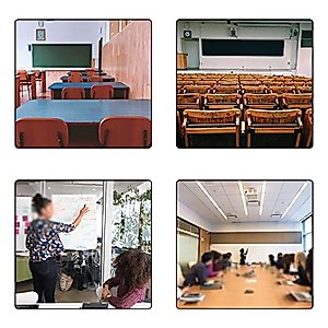 2 PcsTelescopic Teachers Pointer Stick, Extendable Teaching Pointer, Whiteboard Pointer with Felt Head for Teachers, Guides, Coach, Extends to 39''（Red and Black）