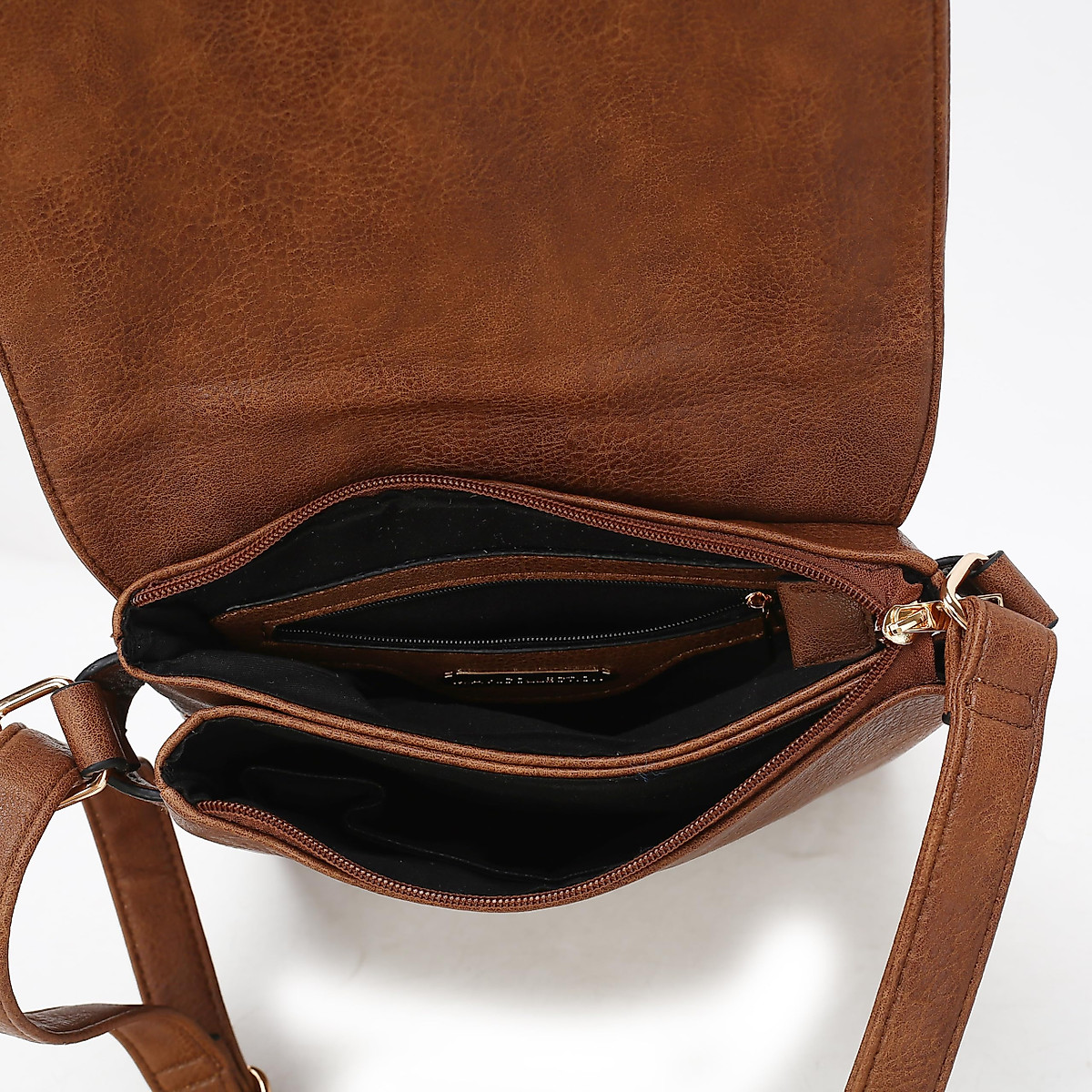 MKF Collection Crossbody Bags for Women, Sling bag Vegan Leather Shoulder bag Ladies Small Purse Handbag by Mia K