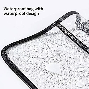 Portable Mesh Shower Caddy with Waterproof Bag , Quick Dry Hanging Toiletry Bag, 10 Storage Pocket Handle Bath Organizer for College Dorm Room Essentials, Gym, Bathroom, Mobile phone waterproof bag