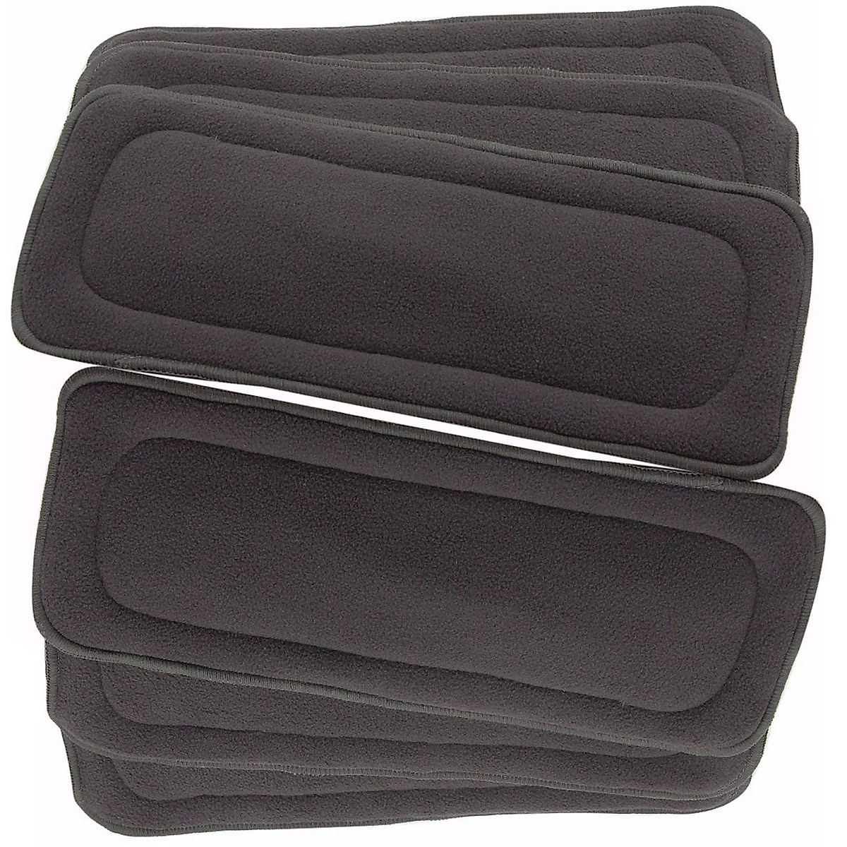 Lilbit Diaper Baby Cloth Diapers 6 PCS + 6 Inserts Adjustable Washable and Reusable Pocket Diapers for Baby (Sets 6)