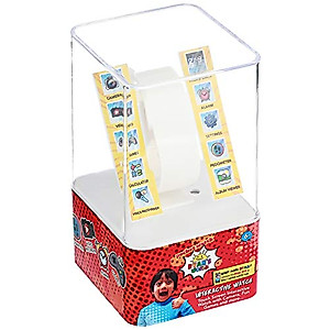 Ryan’s World Interactive Kids Smartwatch - 10 Fun Watch Faces, Built-in Games, Camera, Alarm, Stopwatch, Calculator, Step Counter & More - Perfect for Boys and Girls - Fits Wrists 5.5'' to 8.0"