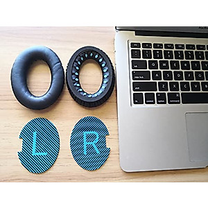 QC25 Headphones Replacement Ear Pads Cushions- QC35,QC35ii Replacement Earpads - Compatible with Quiet Comfort35,QC25,QC35ii,QC15,AE2,AE2i-Comfortable (Blue)…