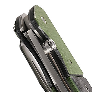 COLUMBIA RIVER KNIFE & TOOL Ignitor EDC Folding Pocket Knife: Assisted Opening Everyday Carry, Serrated Edge Blade, Veff Serrations, Thumb Stud, Liner Lock, G10 Handle, Pocket Clip 6855