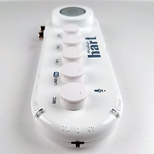 Maker hart Just Combo V 5 Channel Bluetooth Audio Mixer/4 Stereo+Mic IN/Bluetooth IN&OUT/USB Audio OUT/RCA OUT