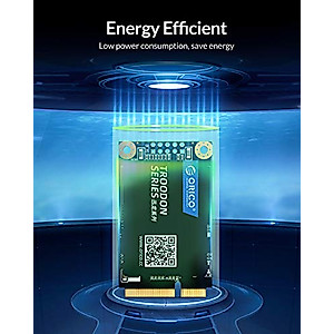 ORICO M200 3D NAND SSD Hard Solid Drive- mSATA - SATA III - 6Gbps-512GB Internal Solid State Drive for Desktop Laptop