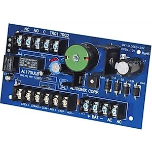 Altronix AL175ULB Power Supply Charger, 2 PTC Class 2 Outputs, 12/24VDC, 1.75A, Board