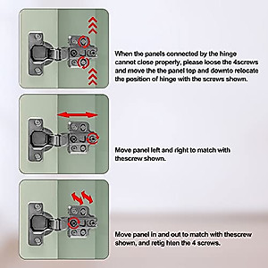 Function Home Accent Cabinet with Doors, Modern Wooden Sideboard Buffet Cabinet, Credenza Storage Cabinet for Living Room, Bedroom, Kitchen,Office and Entryway in Green/Gold