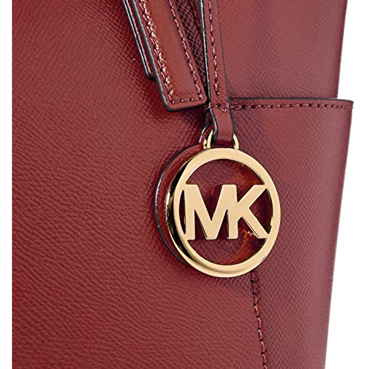Michael Michael Kors Jet Set Top-Zip Tote (Brandy)