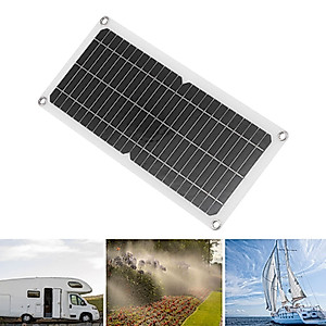 10W 12V USB Output Solar Panel Battery Charger Monocrystalline Silicon Solar Mobile Power Supply - Solar Panel Charger Board for Efficient Solar Cell Charging Kit