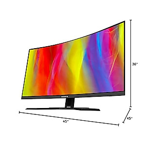 GIGABYTE M32UC 32" 144Hz (160Hz OC) 4K UHD Curved Gaming Monitor, SS VA, 3840x2160 Display, 1ms Response Time (MPRT), 1x DisplayPort 1.4, 2x HDMI 2.1, 1x USB Type-C, 4x USB 3.2