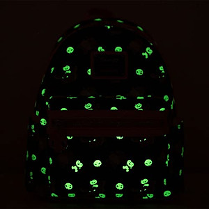 Loungefly Sanrio Glow in the Dark Kuromi and Baku female Backpack