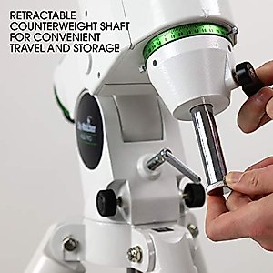 Sky-Watcher HEQ5 – Fully Computerized GoTo German Equatorial Telescope Mount – Motorized Astrophotography Mount with 42,000 Object Database