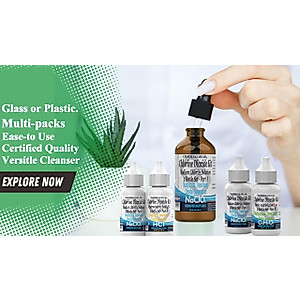 Crystal Clear Lab CD Kit with Hydrochloric Acid 4-5% (HCl) : Sodium Solution 2 Part A and B, 4 Fl Oz, Pack of 2