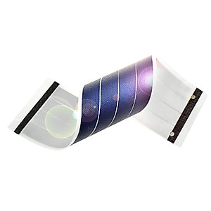 Flexible Solar-Thin-Film Flex Etfe Roll Up Bendable Cell 6V loT-Solar -Battery-Charger-Solar-Panel-Portable-Charger-Power-Trickle-Feeder-Boats-Rv-Rvs-Photovoltaic-Amorphous-Roll-Waterproof-Light