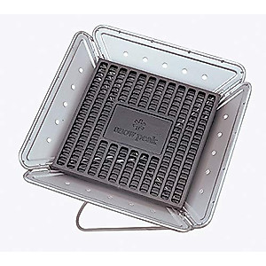 Snow Peak Fireplace Coal Bed - Charcoal Grill Tool - Evens Cooking Temperature - Steel - 8.6 Ibs - Large