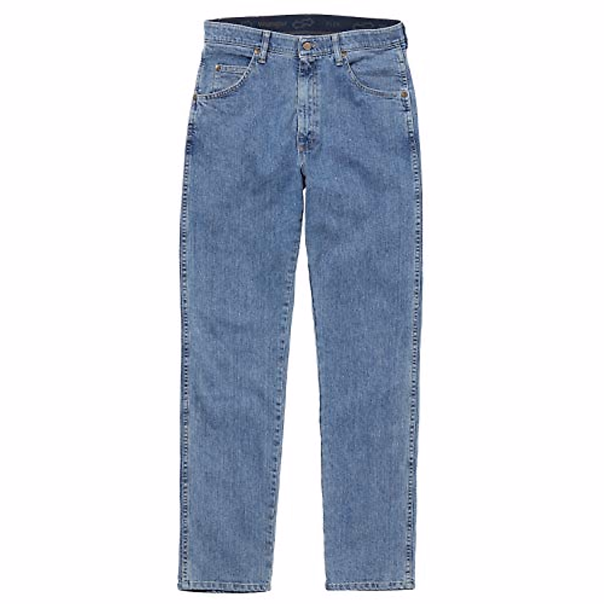 Wrangler Men's Performance Series 5 Pocket Regular Fit Denim Jeans - Mid Wash, Mid Wash, 36X32