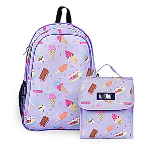 Wildkin 15 Inch Kids Backpack Bundle with Lunch Bag (Sweet Dreams)