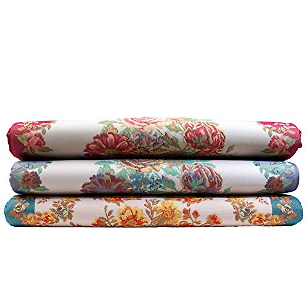 VISCO LOVE Memory Foam Area Rug & Runners (Prayer Rug) (RED-Patterned)