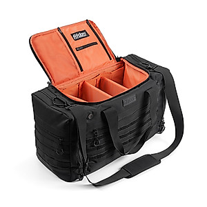 Fitdom Sneaker Bag for Travel, Sneakerhead gift, Sneaker Duffle Outdoor Sports Gym Bag, A Multi-functional Duffel Bag with 3 Adjustable Dividers, & Shoulder Strap. TSA Carry-On Size Approved