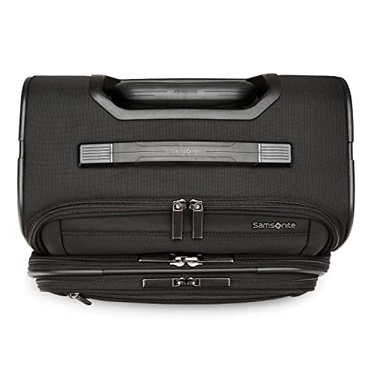 Samsonite Lineate DLX Softside Expandable Luggage with Spinner Wheels, Black