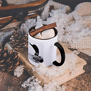 3dRose Coffee Mug, Size - 15oz - Bird, Common loon, Gavia immer, Haliburton, Ontario-CN08 PCL0004 - Paul Colangelo Birds - funny coffee cup gift