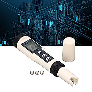 H2 Water Hydrogen Analyzer, Insert Probe H2 Meter Hydrogen Tester IP67 Waterproof Digital Portable High Accuracy with Backlit for Laboratory