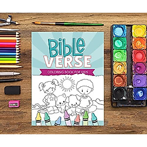 Bible Verse Coloring Book for Kids