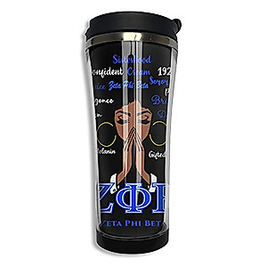 Coffee Cups 14oz Stainless Steel Vacuum Insulated Tumbler For Hiking, Camping & Traveling-Coffee Lovers Gift