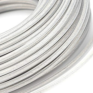 Cut Weed Strimmer Cord String Wire,Lawn Mower Accessories Grass Trimmer Line Steel Wire Brush Cutter Rope for Gardening Grass Trimmer Line