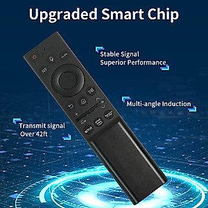 BN59-01363A Replacement Remote Control for Samsung Smart TV, with Magic Voice, Fit for Samsung Smart TV QLED 4K 8K UHD,NEO QLED,Crystal UHD 4K,Quantum HDR,QN UE UN and MU Series (BN59-01363A)