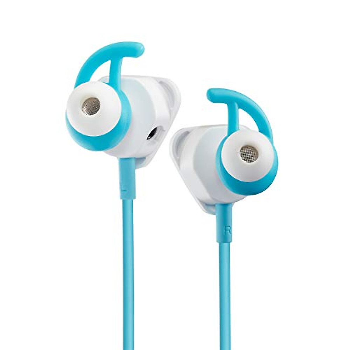 Turtle Beach Battle Buds In-Ear Gaming Headset for Mobile & PC with 3.5mm, Xbox Series X/S, Xbox One, PS5, PS4, PlayStation, Switch – Lightweight, In-Line Controls - White/Teal