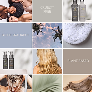 Ethica Professional Shampoo. Clarifying, Volumizing, & Hydrating. Promotes Strong Healthy Hair, Scalp Health, and Hair Growth, 8.45 oz