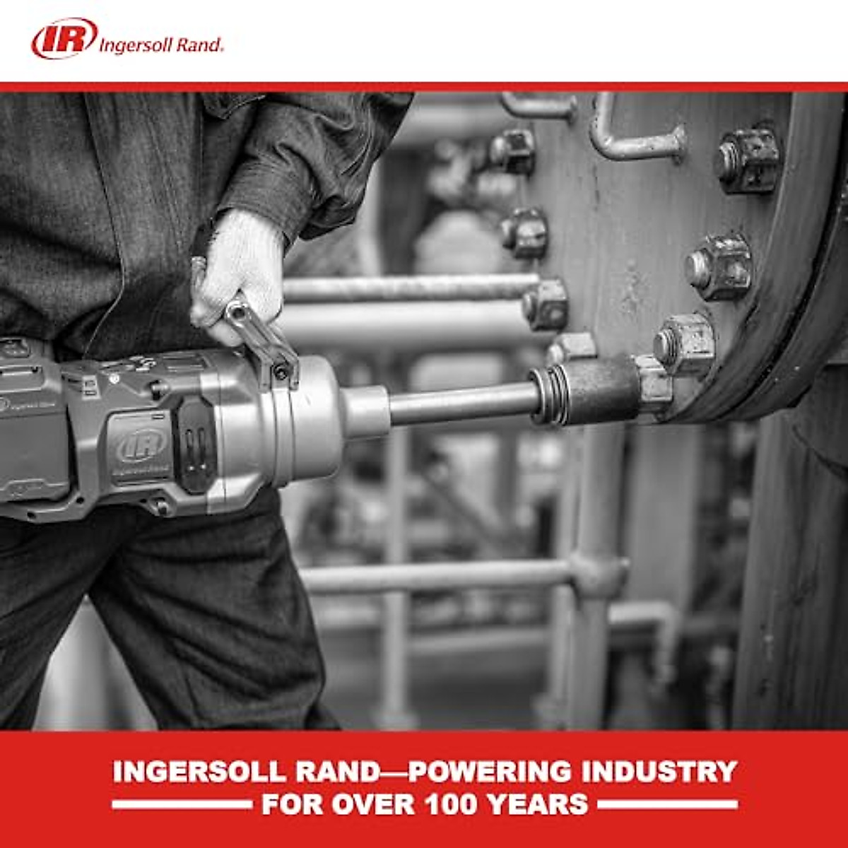 Ingersoll Rand W9691-K4E W9000 Series 20-Volt 1-Inch Cordless Impact Wrench Kit with Charger and 6-Inch Extended Anvil