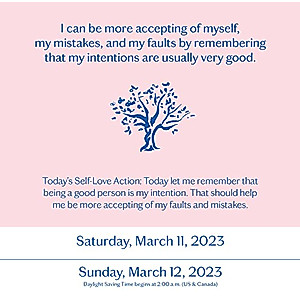 A Year of Self-Love Page-A-Day Calendar 2023: Daily Affirmations and Actions for Self-Compassion and Self-Worth