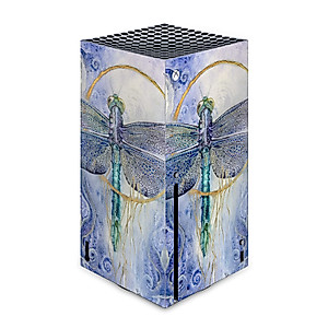Head Case Designs Officially Licensed Stephanie Law Dragonfly Art Mix Vinyl Sticker Gaming Skin Decal Cover Compatible With Xbox Series X Console