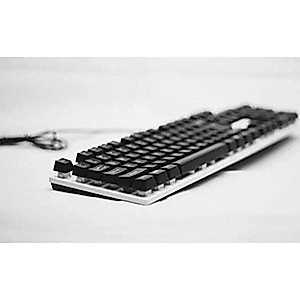 HJJWL Gaming Keyboard and Mouse, Keyboard and Mouse,2.4GHz Ultra Slim Full Size Rechargeable Keyboard and Mouse Combo for Windows, Laptop, Notebook, PC, Desktop, Computer (Color : Black)